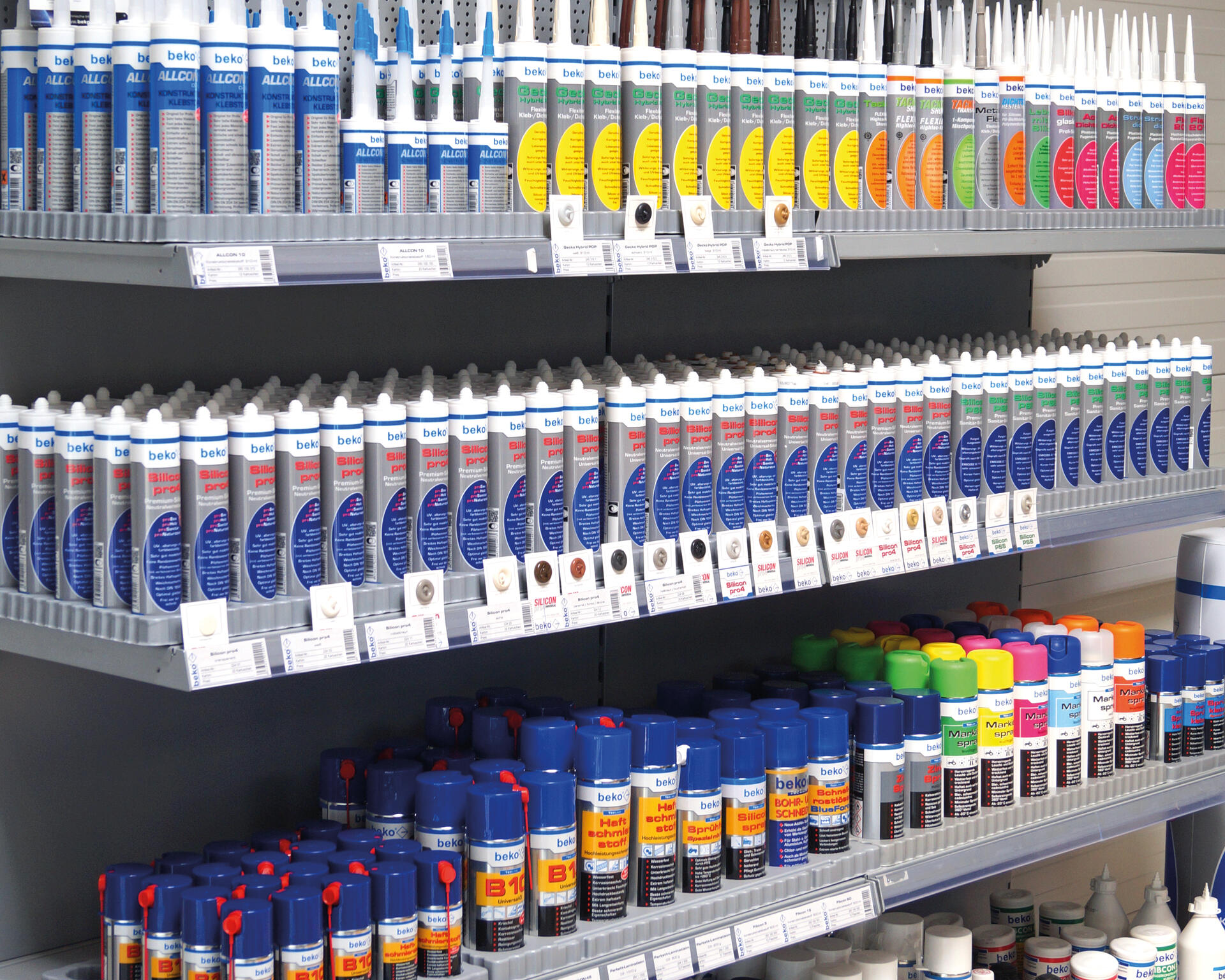 Présentation des produits